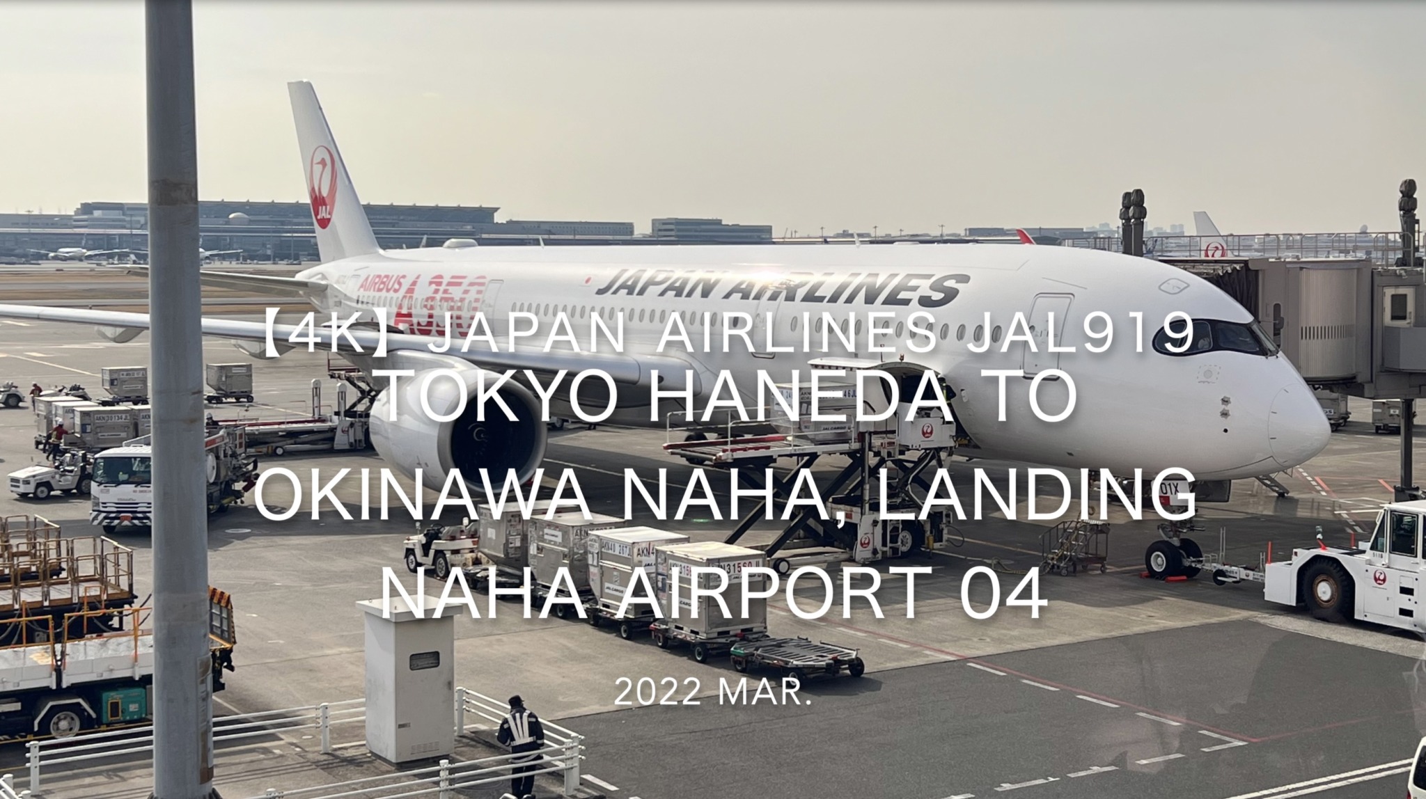 【機内から離着陸映像】日本航空 JAL919 (JA01XJ) 羽田 – 那覇 那覇空港着陸 2022 Mar | ヒコーキ旅行写真館